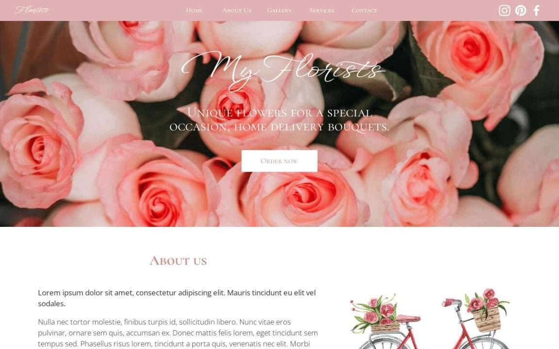 My Flower Shop - Templatery